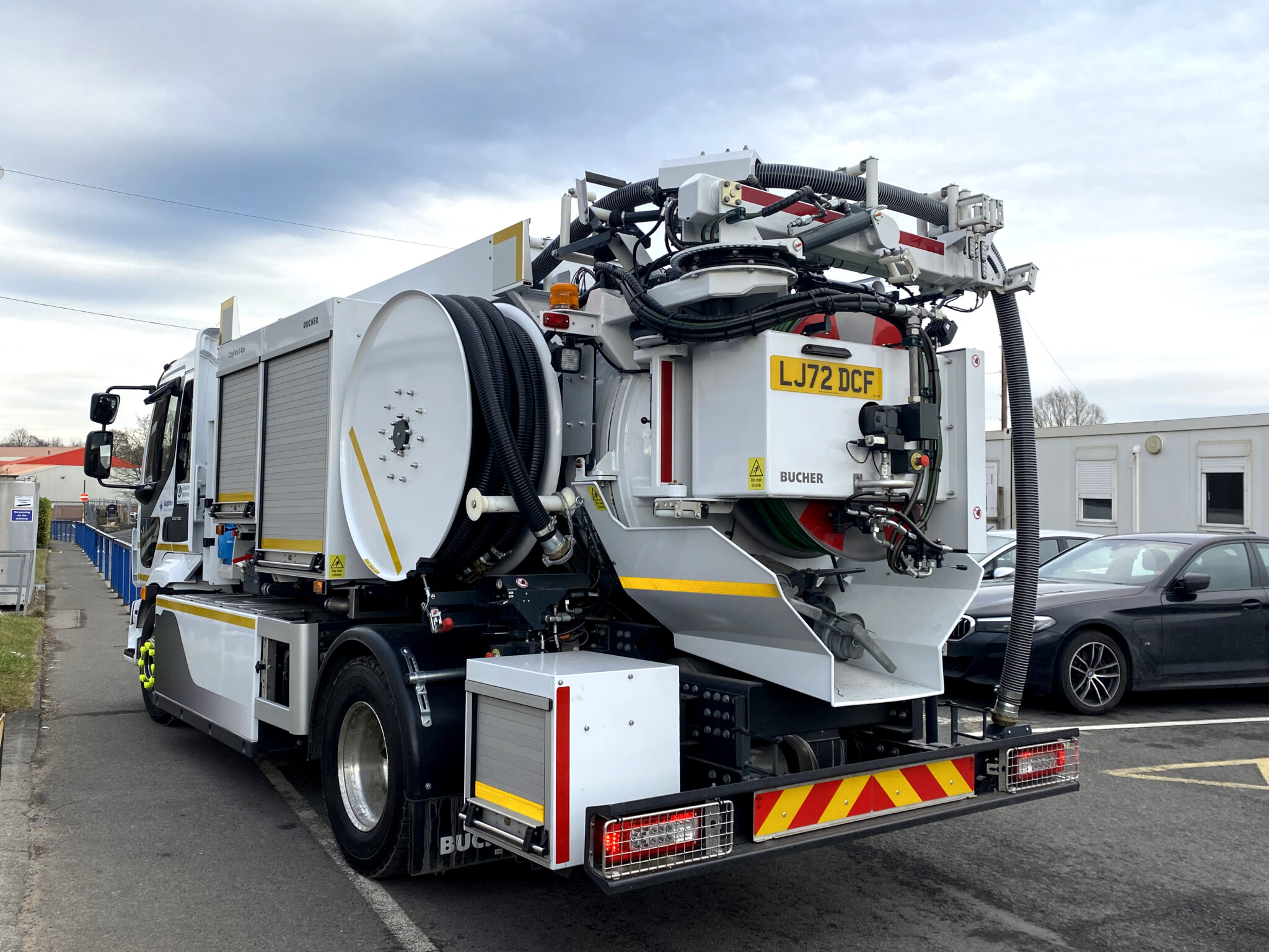 Introducing our first fully electric unit - Sapphire Utility Solutions