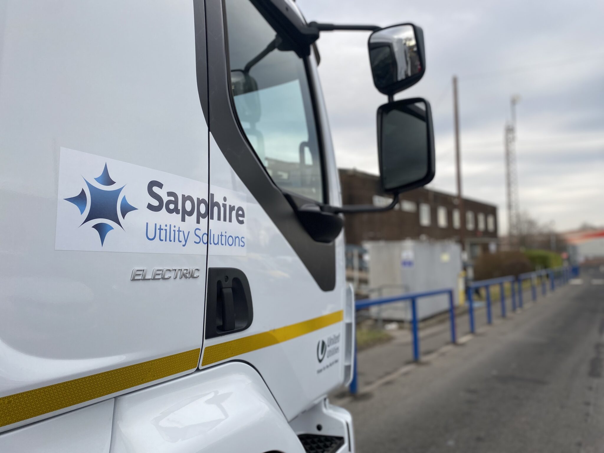 Introducing our first fully electric unit - Sapphire Utility Solutions